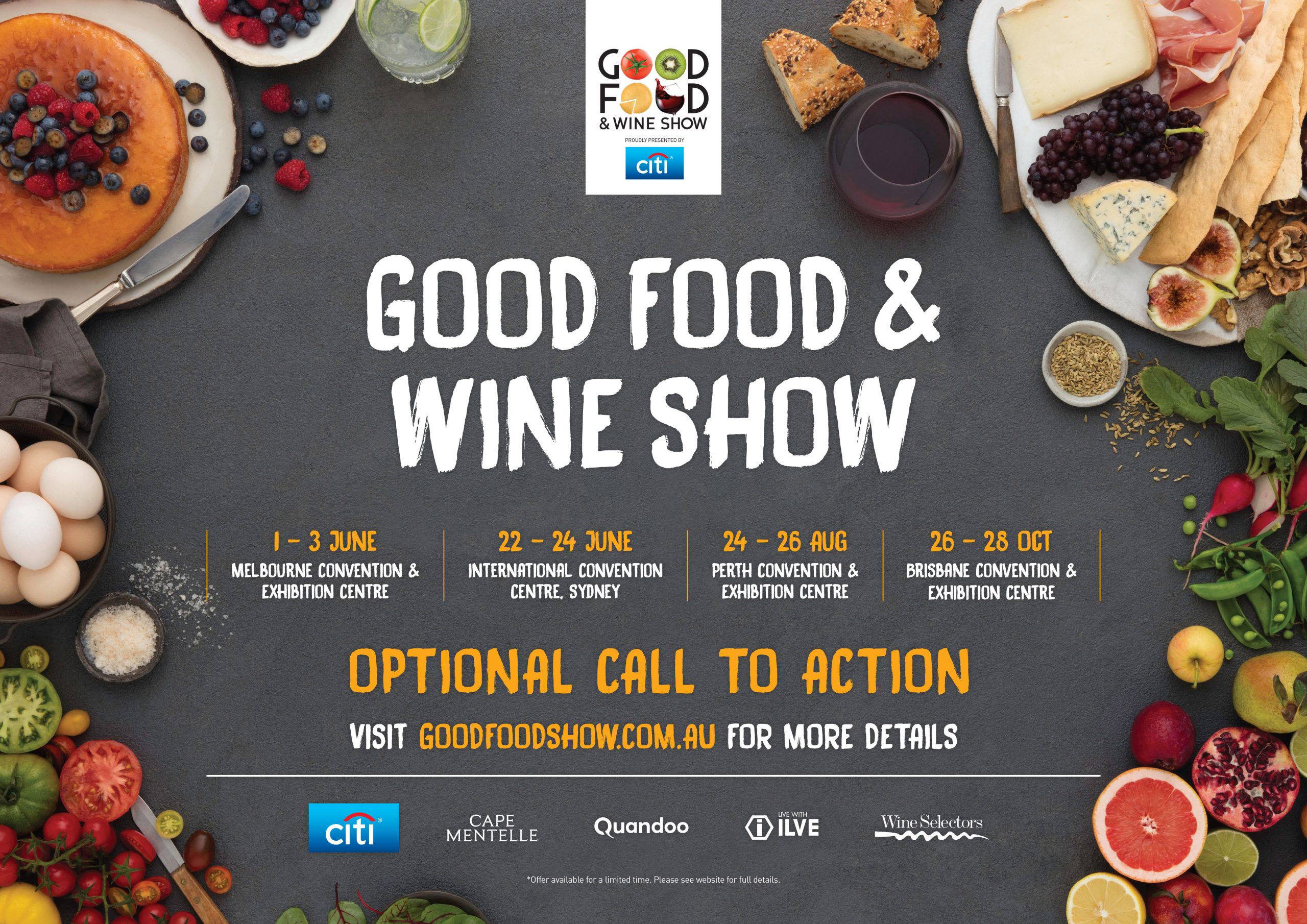 Good Food & Wine Show - THE 10TH LETTER